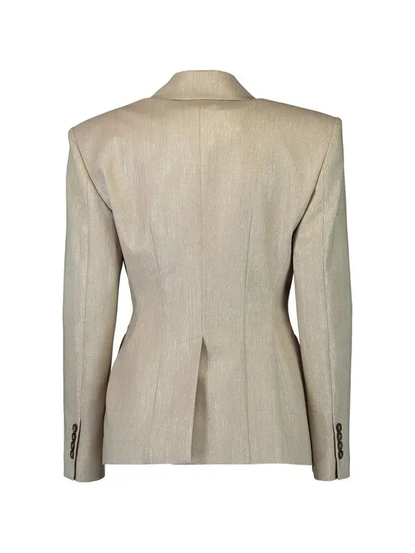 Brunello Cucinelli Wool Blend Double-breasted Jacket