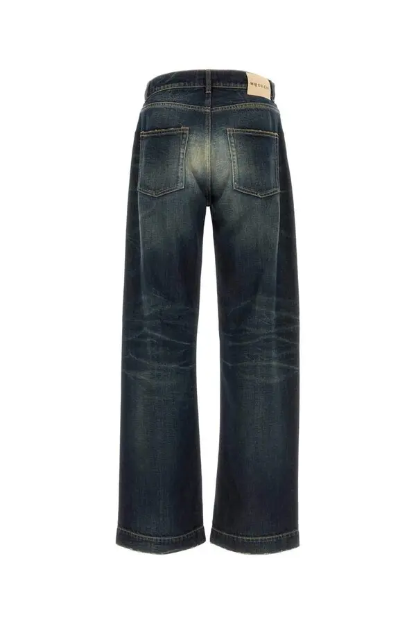 Alexander McQueen Denim Jeans - Blue