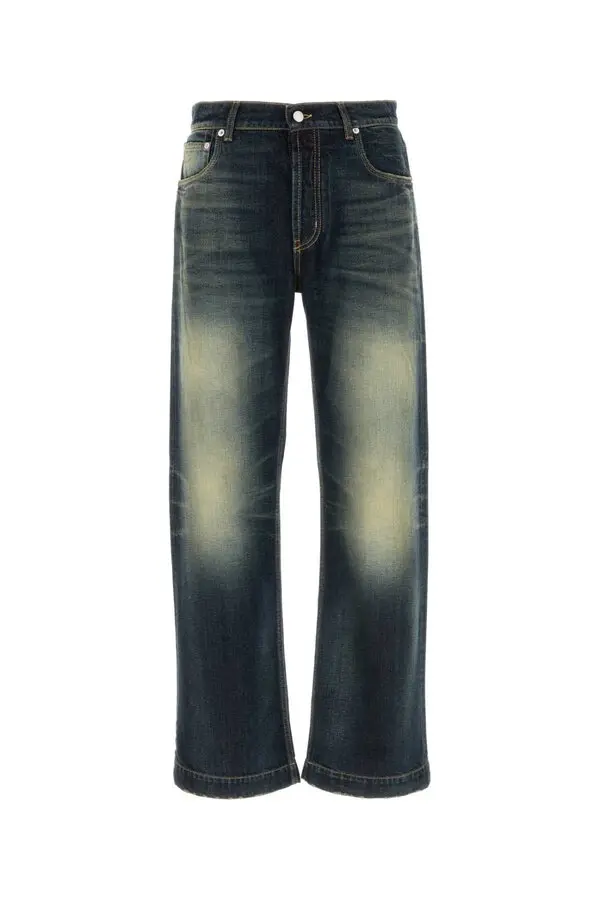 Alexander McQueen Denim Jeans - Blue