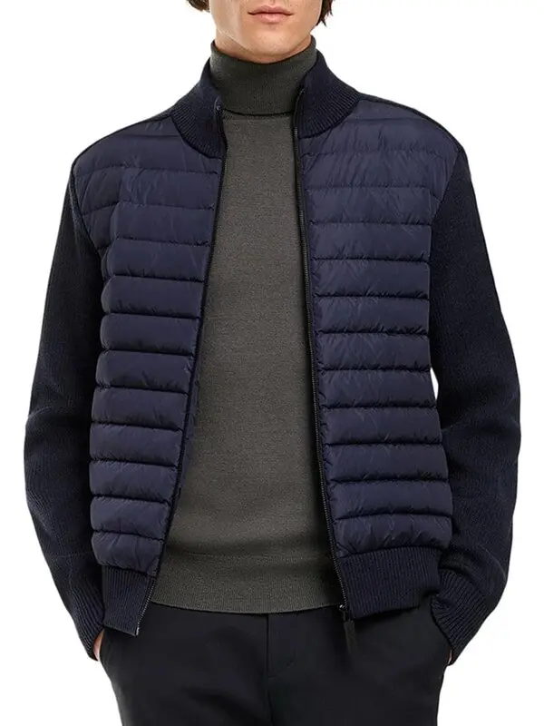 Canada Goose Hybridge Knit Jacket - Blue