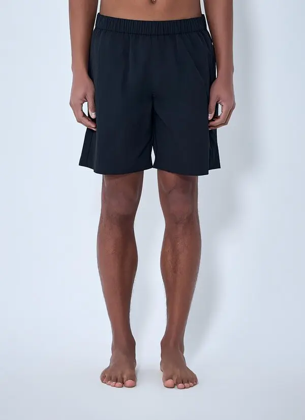 Moncler Elastic Waistband Swim Shorts
