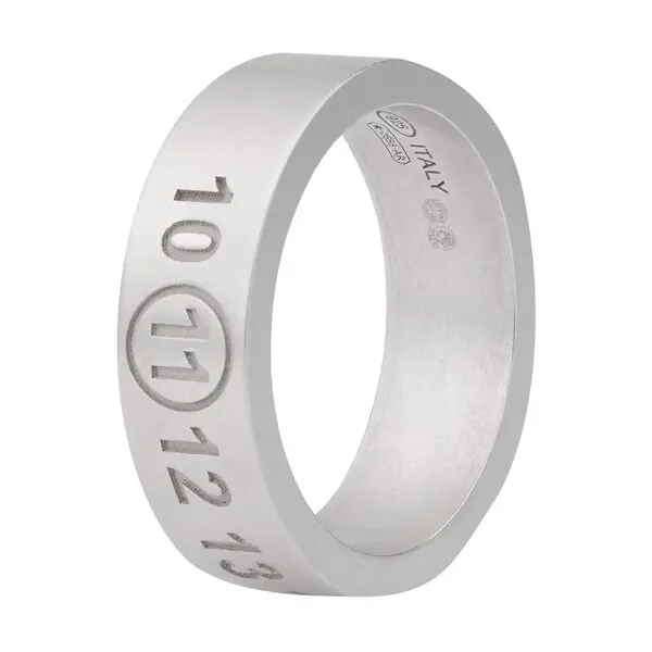 MAISON MARGIELA Numerical Ring - Silver