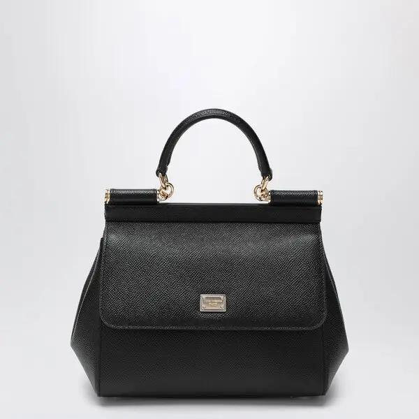 Dolce & Gabbana Medium Sicily Hand Bag - Black