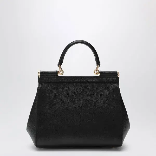 Dolce & Gabbana Medium Sicily Hand Bag - Black