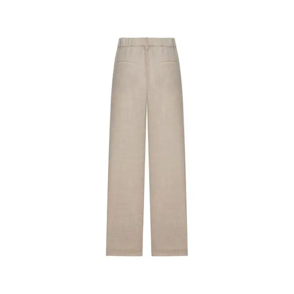 Brunello Cucinelli Neutrals Trousers Straight Trousers
