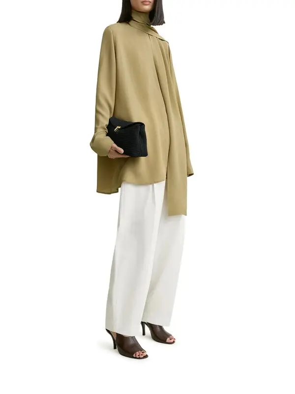 TOTEME Blouse With Draped Scarf