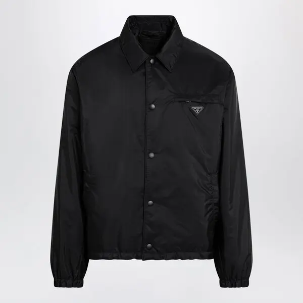 Prada Re-nylon Blouson Jacket - Black