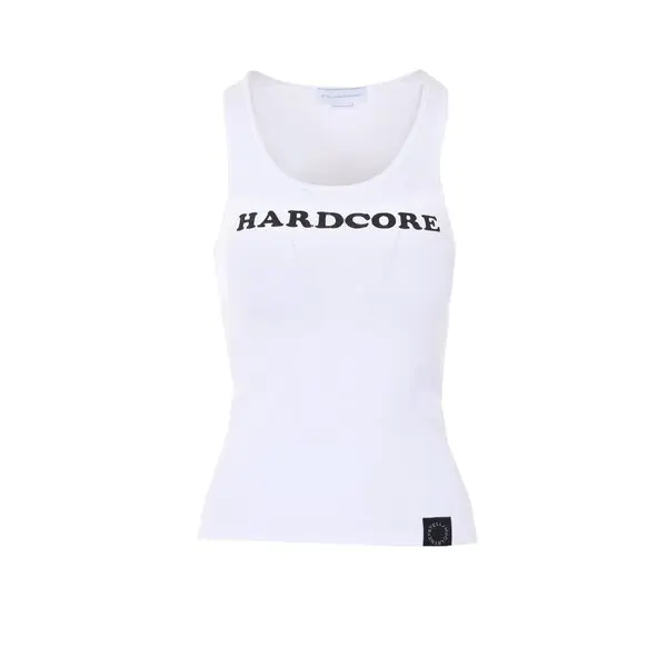 Stella McCartney Hardcore Slogan Tank Top