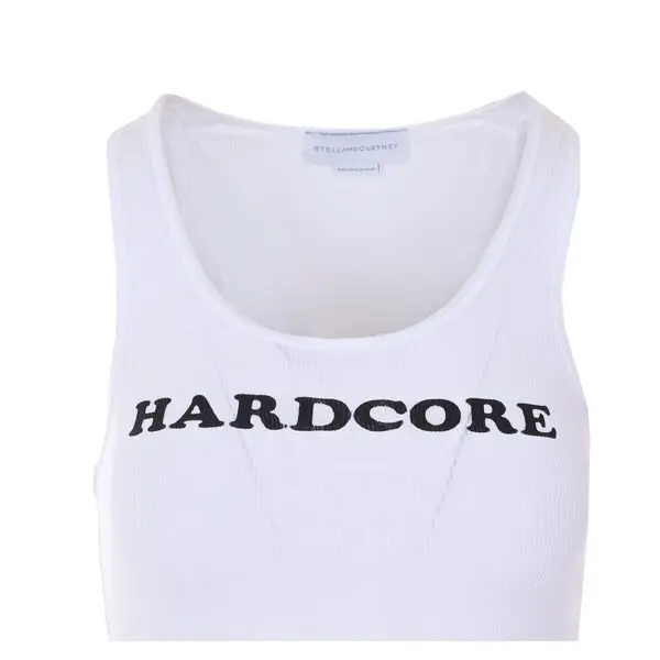 Stella McCartney Hardcore Slogan Tank Top