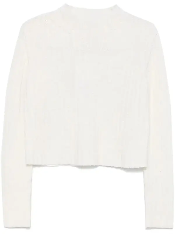 Max Mara Cable-knit Cashmere Pullover - Multicolor