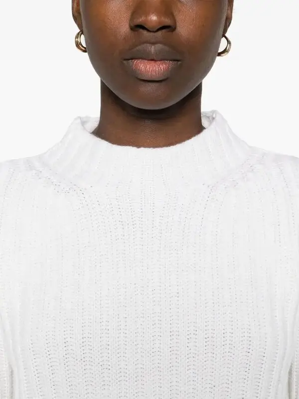 Max Mara Cable-knit Cashmere Pullover - Multicolor