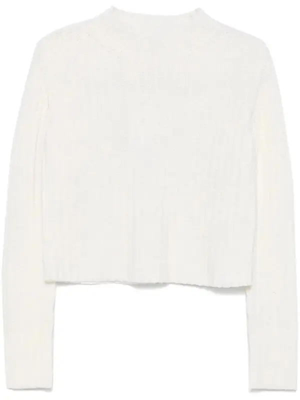 Max Mara Cable-knit Cashmere Pullover - Multicolor