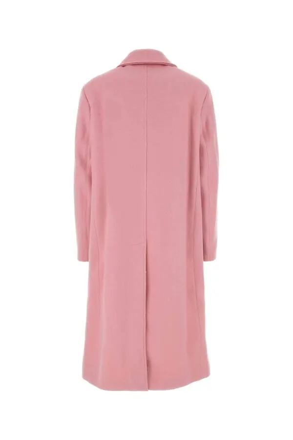 JIL SANDER Wool Overcoat - Multicolor