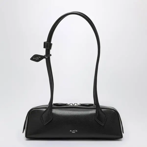 Alaïa Small Teckel Leather Bag - Black