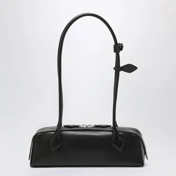 Alaïa Small Teckel Leather Bag - Black