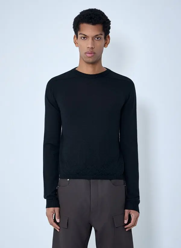 Rick Owens Fine Knit Wool Sweater