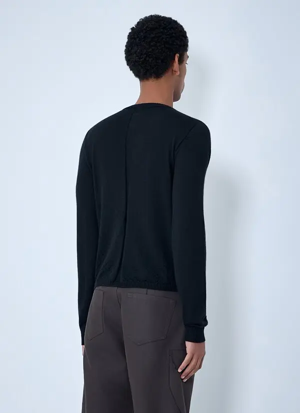 Rick Owens Fine Knit Wool Sweater