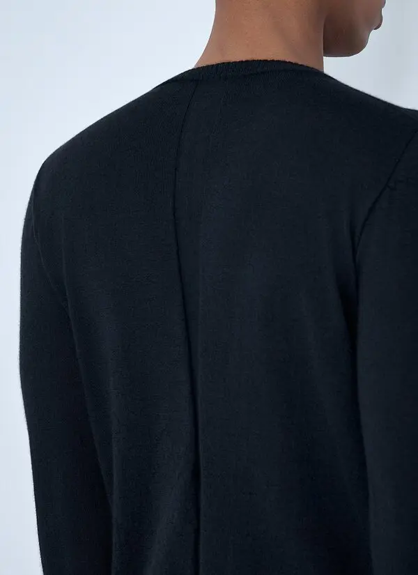 Rick Owens Fine Knit Wool Sweater