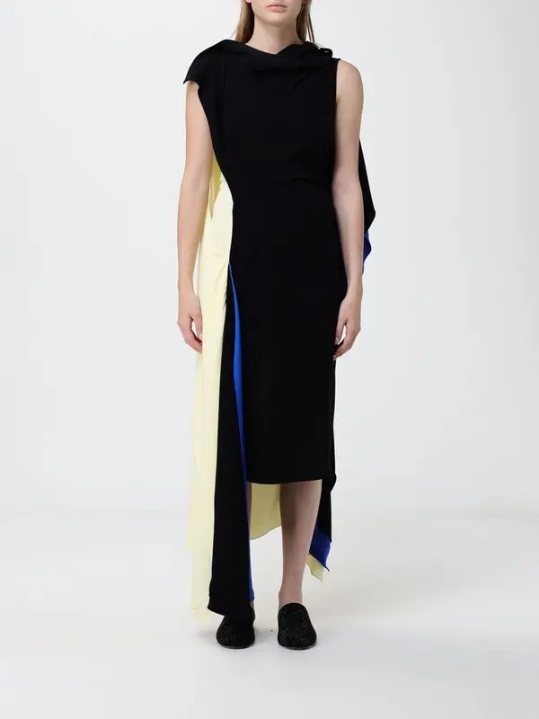 Loewe Asymmetric Viscose Dress