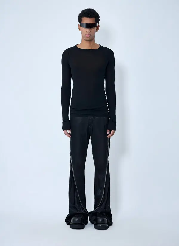 Rick Owens Ribbed Long Sleeve Top