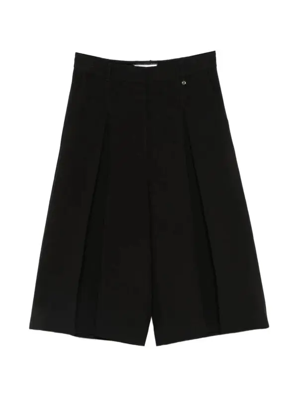 NISSA Plain Polyester Bermuda