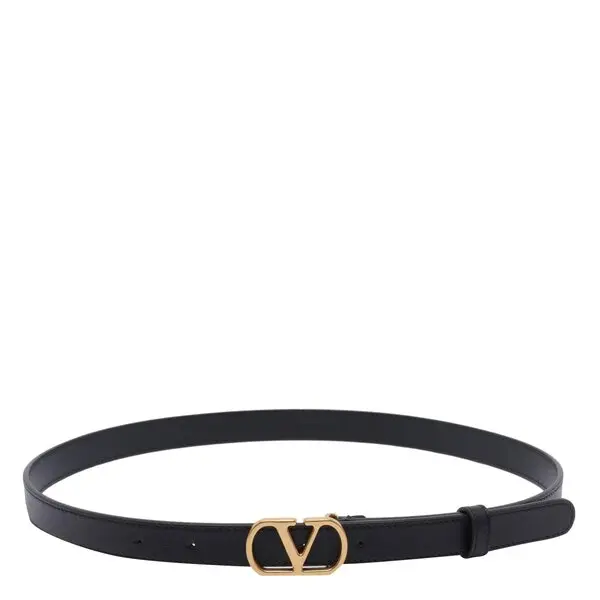 Valentino Garavani Vlogo Signature Belt - Black