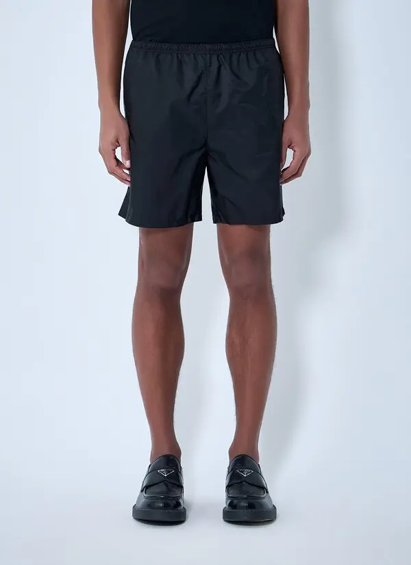 Prada Re-nylon Swim Shorts - Black