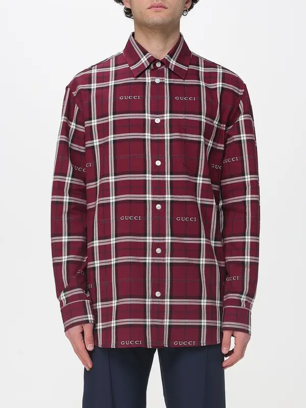 Gucci Check Cotton Shirt
