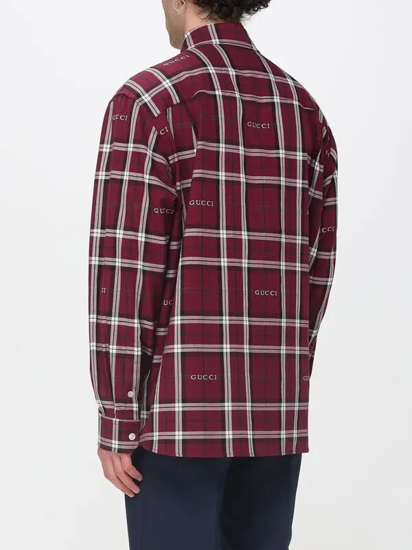 Gucci Check Cotton Shirt