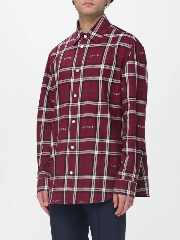 Gucci Check Cotton Shirt