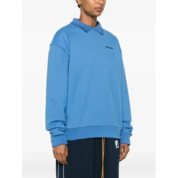 Miu Miu Tops Sweatshirts - Blue