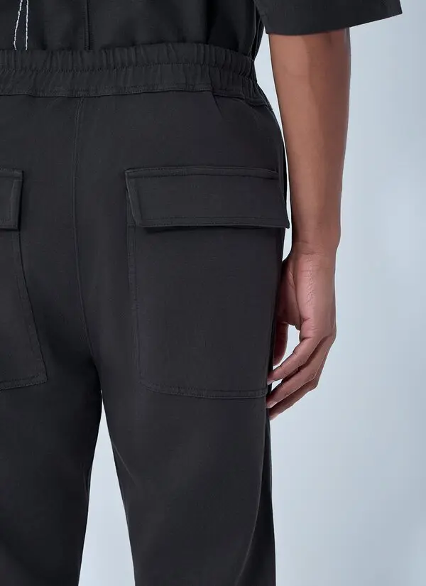 Moncler Rick Owens Elasticated Waist Drawstring Pants