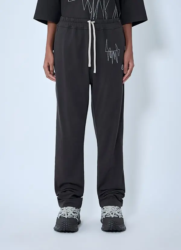 Moncler Rick Owens Elasticated Waist Drawstring Pants