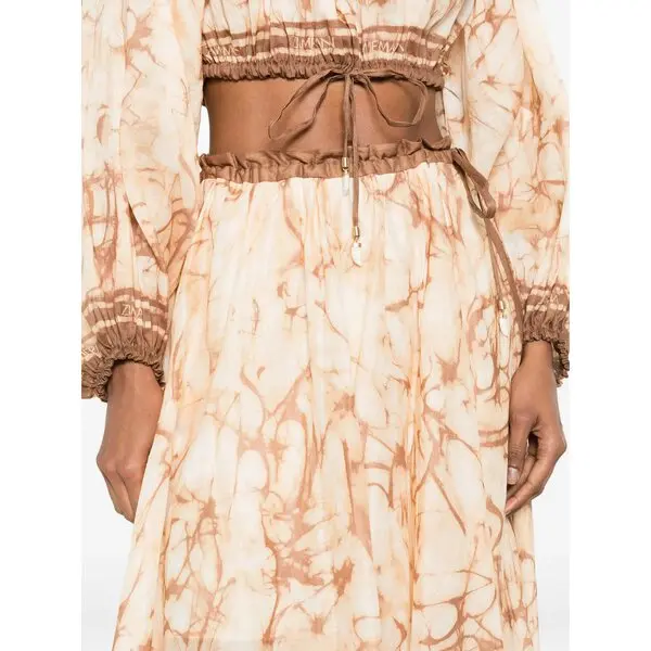 Zimmermann Neutrals Skirts Full Skirts