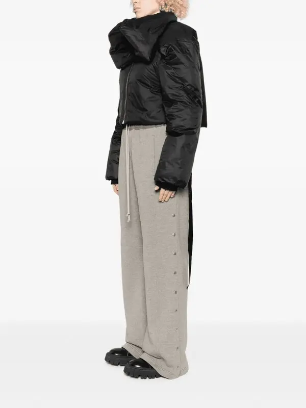 Rick Owens Convertible Down Jacket - Black