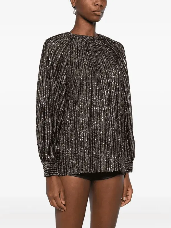 Missoni Striped Top With Sequins