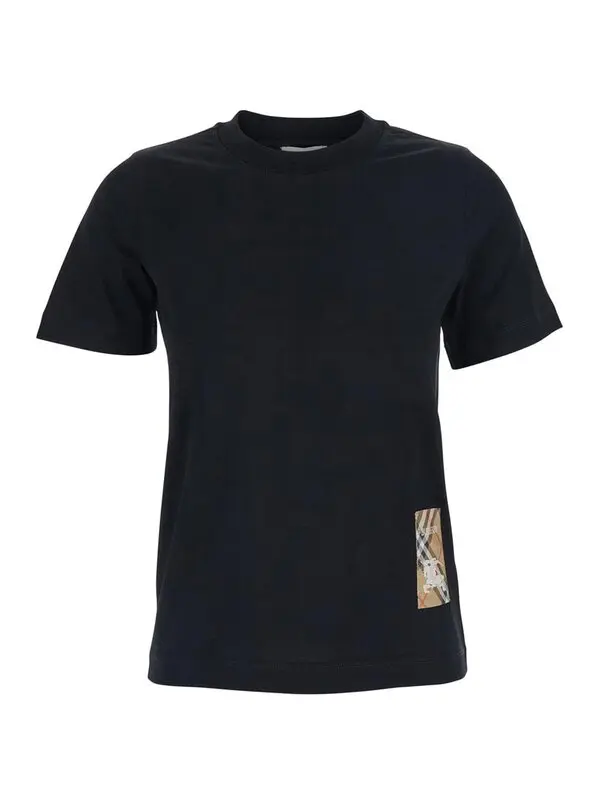 Burberry Cotton Logo Application T-shirt - Multicolor