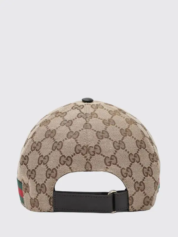 Gucci Monogrammed Baseball Cap - Brown