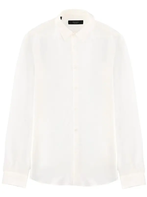 Gucci Silk Shirt - White