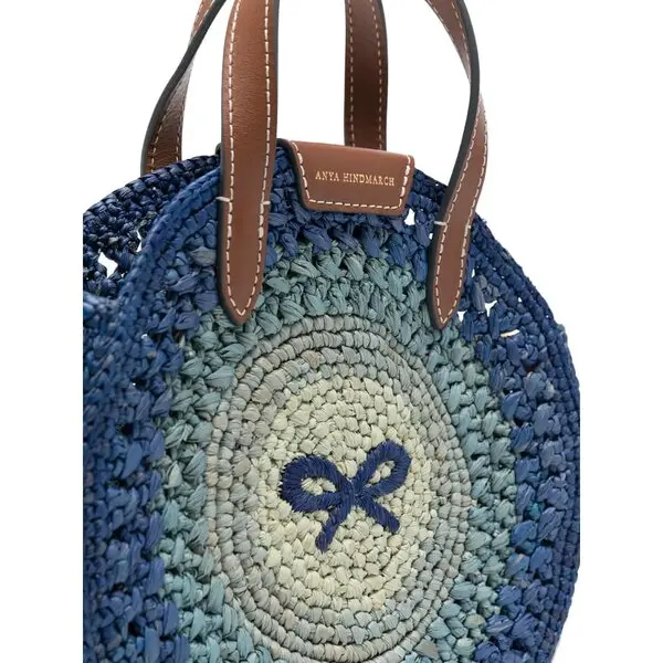 ANYA HINDMARCH Raffia Tote Bag