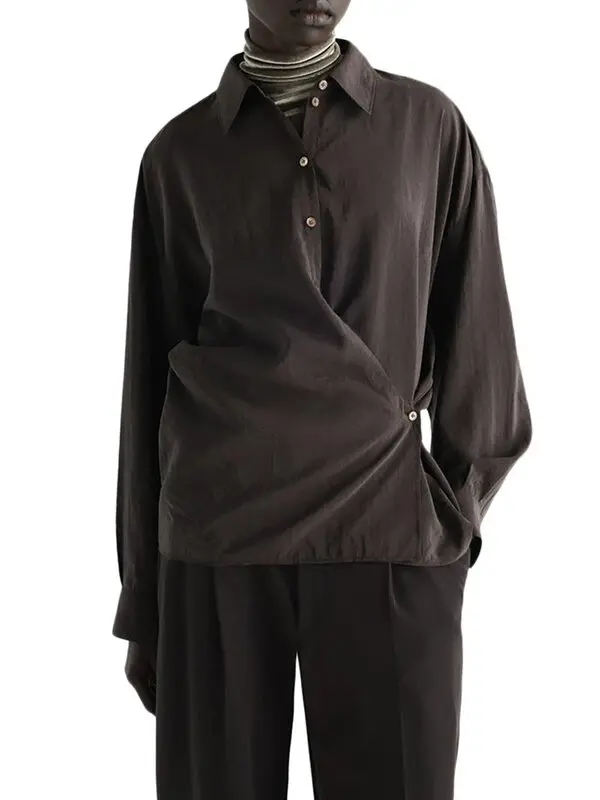 LEMAIRE Straight Collar Twisted Shirt