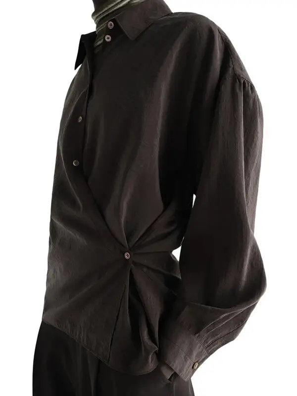 LEMAIRE Straight Collar Twisted Shirt