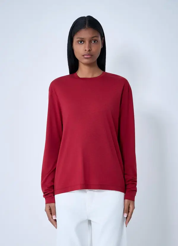 TOTEME Classic Long-sleeve Top - Multicolor