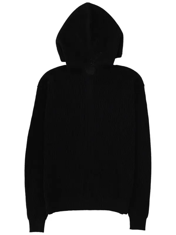 Rick Owens Zipper Hooded Shirt
