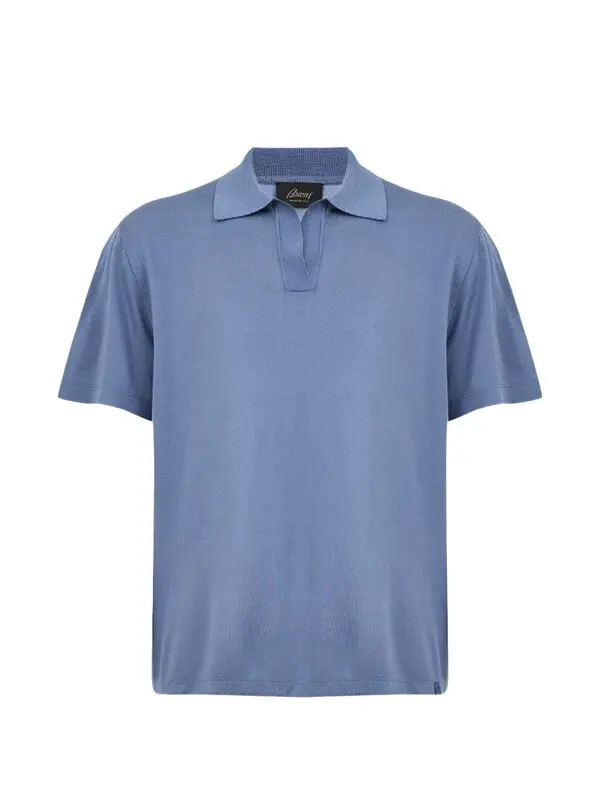 Brioni Silk Polo Shirt