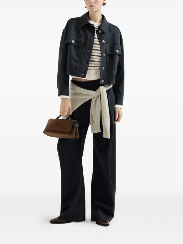 Brunello Cucinelli Wool Trousers