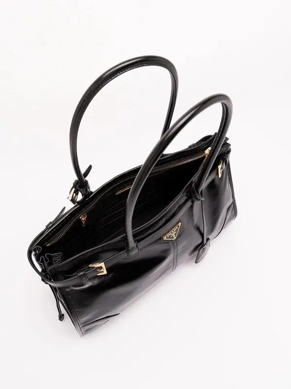 Prada Bonnie Large Leather Bag - Multicolor
