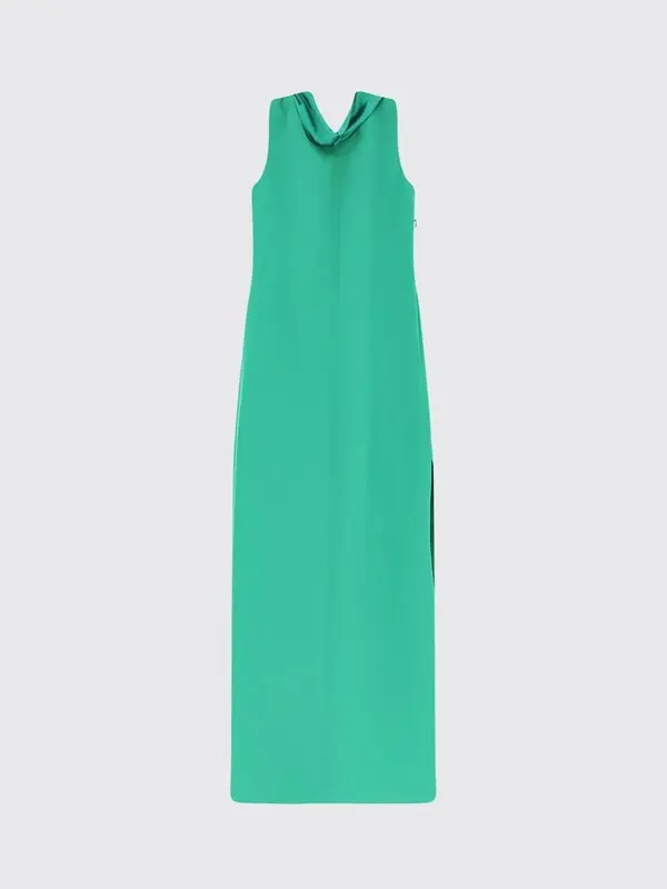 Max Mara Long Polyester Dress - Green
