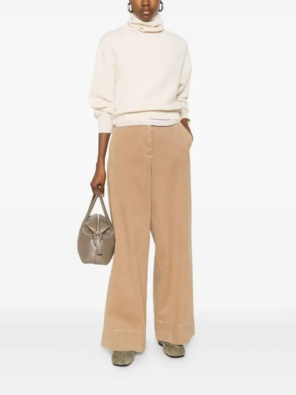 Brunello Cucinelli Cashmere And Wool Turtleneck Sweater