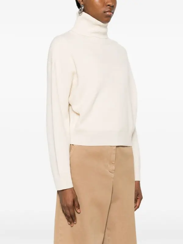 Brunello Cucinelli Cashmere And Wool Turtleneck Sweater